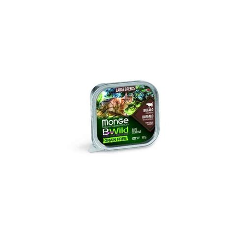 MONGE BWILD Cat Large Breed konservi kaķiem100g