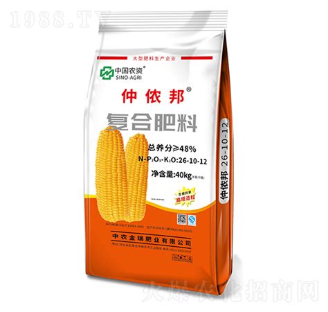 复合肥料26 10 12 仲侬邦 中农金瑞中农金瑞肥业有限公司 火爆农化招商网【1988tv】