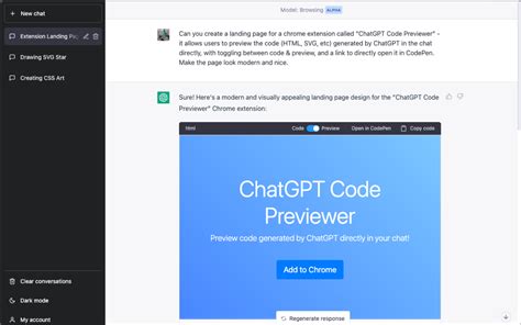 chatgpt code previewer