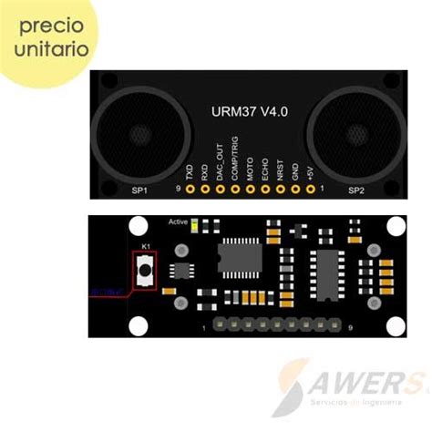 Sensor Ultrasonico Urm37 2 800cm Sen0001