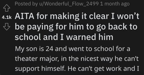 Dad Warned His Son That A Theatre Degree Would Mean He Couldnt Get