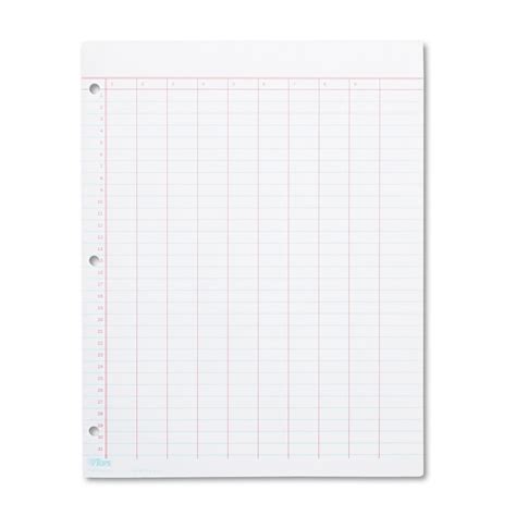 Amazon TOP Data Pad W Numbered Column Headings Legal Ruled Writing Pads Office