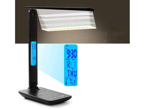 Led Desk Lamp School Usb Clock Qi Charger Categories Lighting Desk Lamps Internetowa