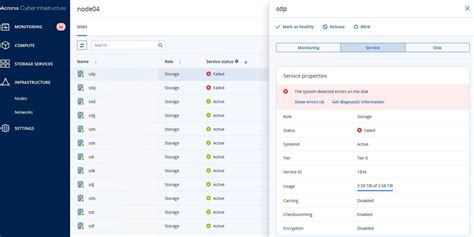 60632acronis Cyber Infrastructure Chunk Server Node Is In Failed State