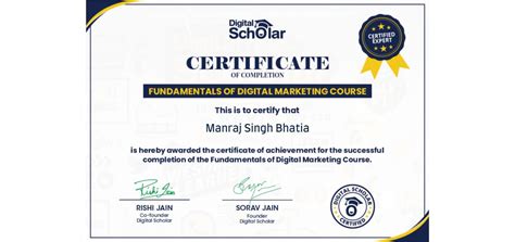 Fundamentals Of Digital Marketing Digital Scholar Manraj Singh Bhatia