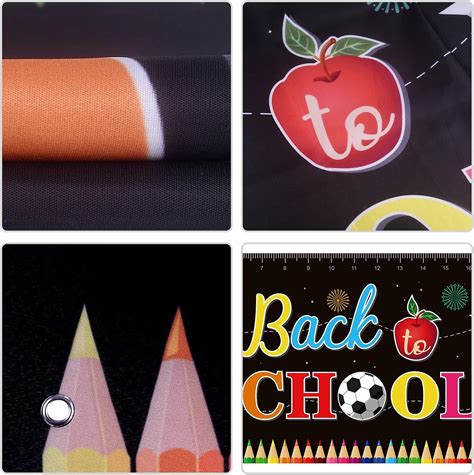 Welcome Back To School Banner First Day Of School Banner Large Fabric