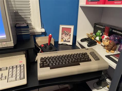 Finally Got A Desk For My Commodore Machines R C64