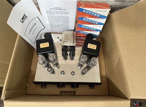 Cary Audio CAD 2A3 SI Integrated Tube Amplifier W Original Box Photo
