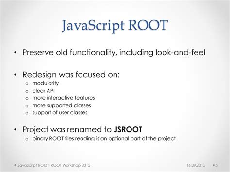 JavaScript ROOT Ppt Download