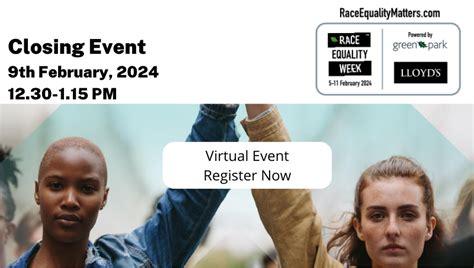 Race Equality Week Closing Event Race Equality Matters