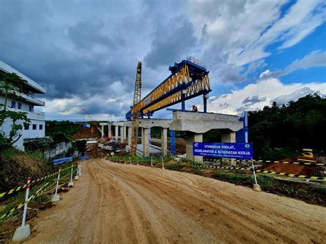 Waskita Beton Wsbp Rampungkan Suplai Beton Proyek Jalan Tol Bogor