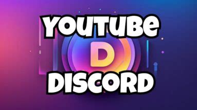 Beginners Create A Discord Server Add Link To YouTube Channel Chrisswright