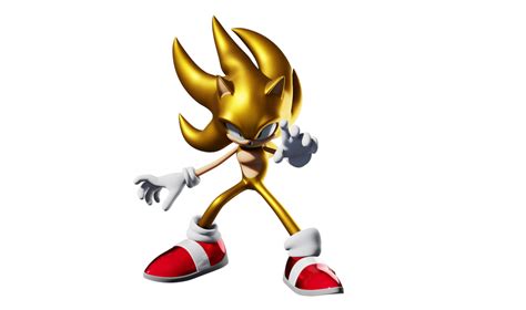 Super Sonic Render By Hybridxero99 On Deviantart