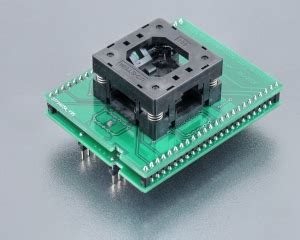 DIL QFN ZIF AVR Programming Programmer Adapter Socket Converter Package QFN Elnec