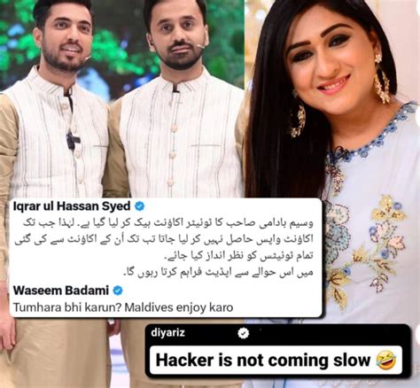 Waseem Badami Is Sweating Bullets After Someone Hacked His Twitter Lens