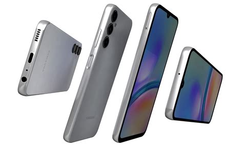 3d Samsung Galaxy A05s Silver Model Turbosquid 2133688