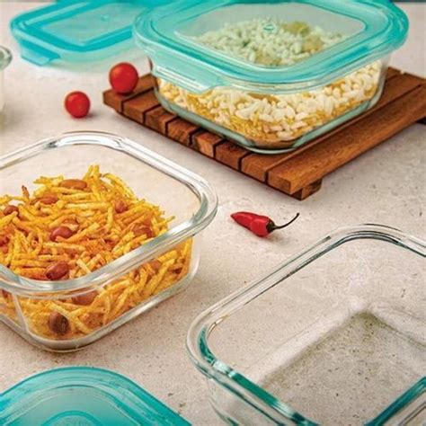 750ml Borosilicate Lunch Box 3 At Rs 110 In Noida Id 2854556141148