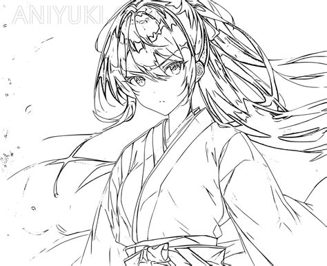 Hell S Paradise Coloring Pages AniYuki Anime Portal