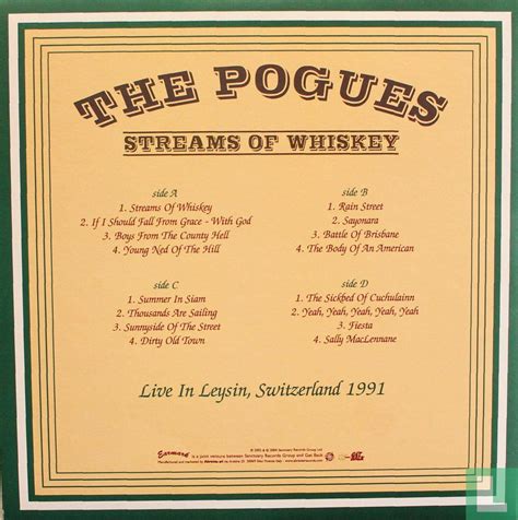 Streams of Whiskey LP 42037 (2004) - Pogues, The - LastDodo