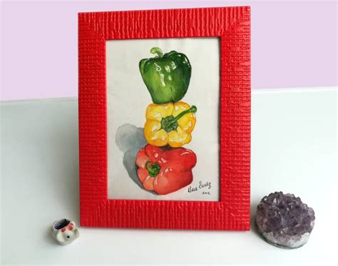 Peppers Painting By Hale Ogsuz Saatchi Art