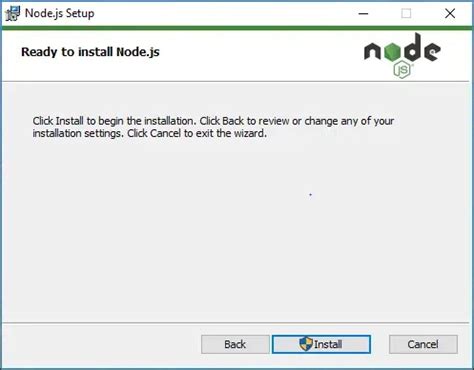 How To Install Node Js On Windows Geeksforgeeks