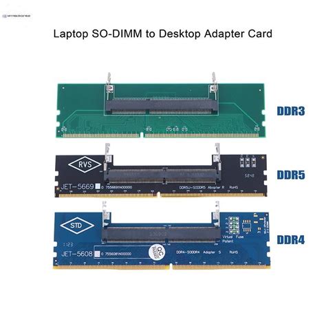 Cod Ddr3 Ddr4 Ddr5 Laptop So Dimm Sang Máy Tính Để Bàn Adapter Thẻ