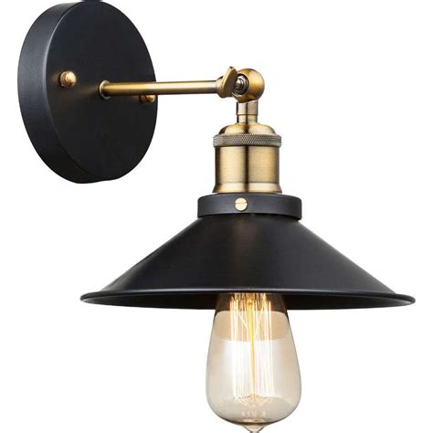 Kinkiet Lampa ścienna LENIUS 15053W Globo industrialna OPRAWA metalowa czarna Globo Sklep