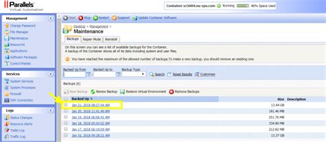 How To Restore Your VPS Nublue