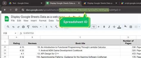 Display Google Sheets Data On Interactive Html Tables Quick Easy