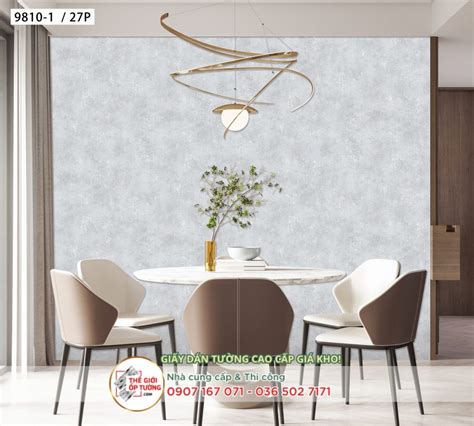 Giấy Dán Tường Cao Cấp THE VIEW 9810 Thế Giới Trang Trí 3D