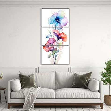 Cuadros Decorativos Neonoir Con Visión Acuarela Oferta Imperdible