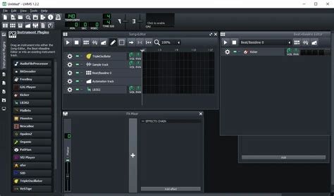 LMMS Keyboard Shortcuts DefKey