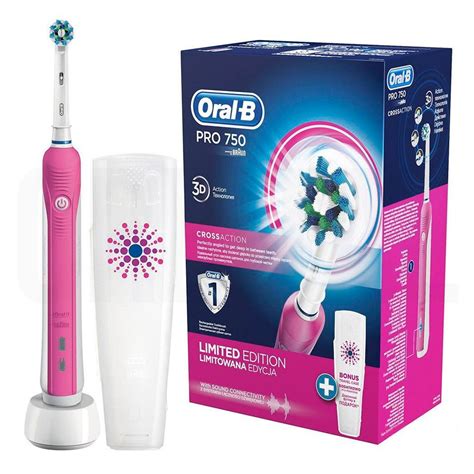 Купить электрическую зубную щетку Braun Oral-B Pro 750 CrossAction в Минске