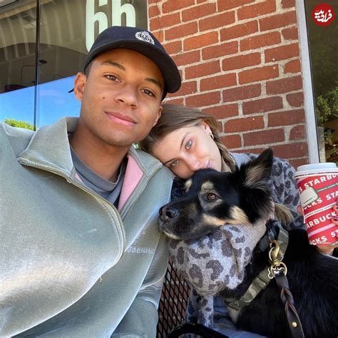 جعفر جکسون برادرزاده مایکل جکسون در کنار نامزدش عکس اقتصاد24