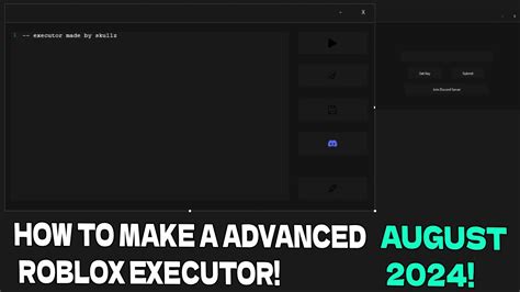 AUGUST HOW TO MAKE A ADVANCED ROBLOX EXECUTOR YouTube