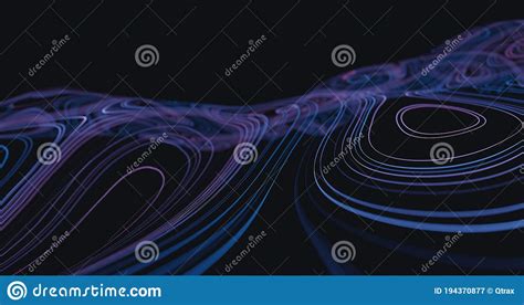 Abstract Flowing Lines Background For Your Design Project Stock Illustration Illustration Of