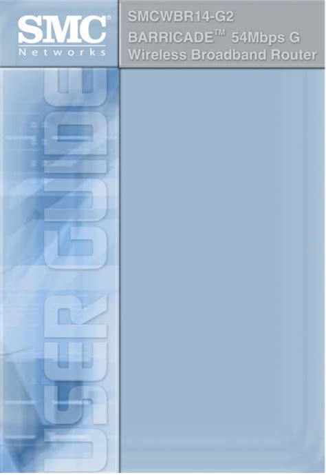 SMC Networks SMCWBR14 G2 User Manual