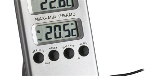 Digitales Innen Außen Thermometer TFA Dostmann