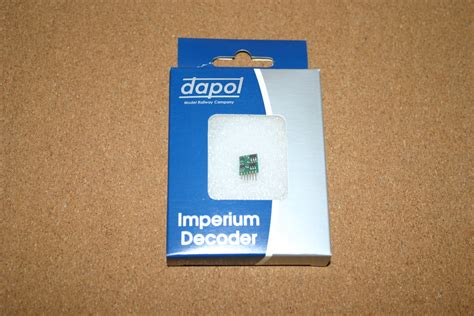 Dapol Imperium5 Micro 6 Pin 4 Function Decoder Size 10x84x28mm