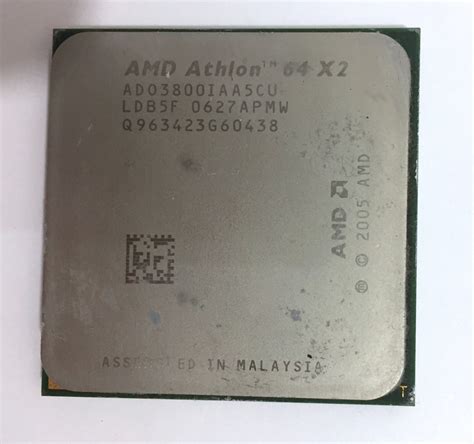 AMD Athlon 64 X2 3800+ 2,00GHz 2 magos AM2 Processzor CPU AD