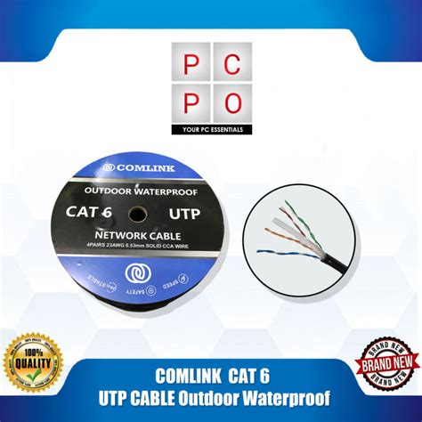 Comlink Cat Utp Cable Outdoor Waterproof Lazada Ph