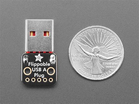 Adafruit Reversible Usb Type A Plug Connector Breakout Id 6001