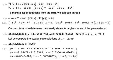 equation solving why mathematica is returning a complicated output