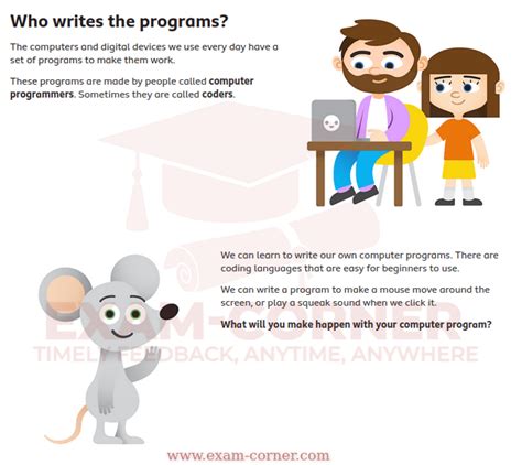 3 COMPUTERS What Is A Computer Program Exam Corner