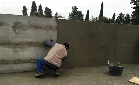 Cement Based Waterproofing Coating Bi Mortar Concrete Seal By Volteco