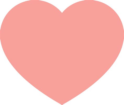 Cute Pink Heart Icon Flat Design Illustration 36100725 Png