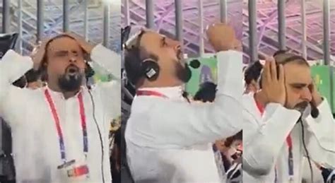 فيديو تفاعل جنوني للمعلق العماني البلوشي مع ركلات ترجيح المغرب وإسبانيا