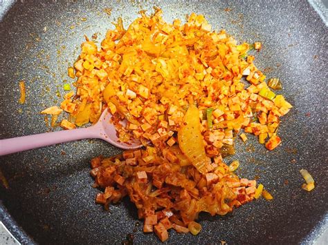 스팸 김치볶음밥 만드는법백종원 간단 김치볶음밥