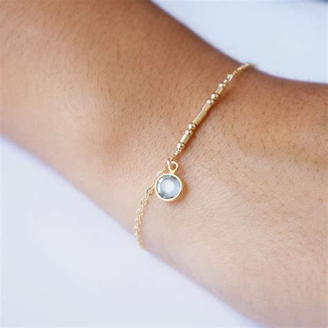 Custom Bridesmaid Gift Morse Code Bracelet Gold Personalized Bracelet