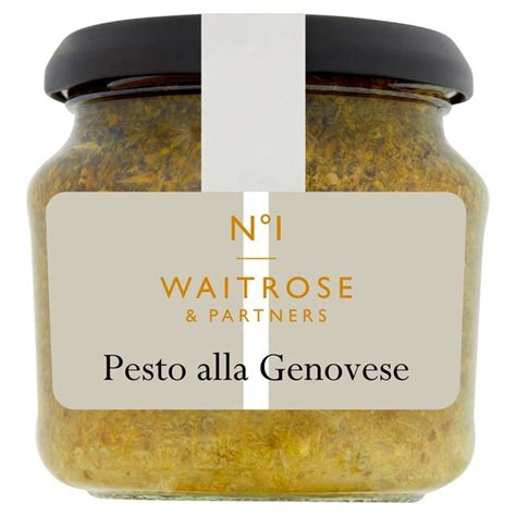 Waitrose Pesto Alla Genovese 190g From Ocado